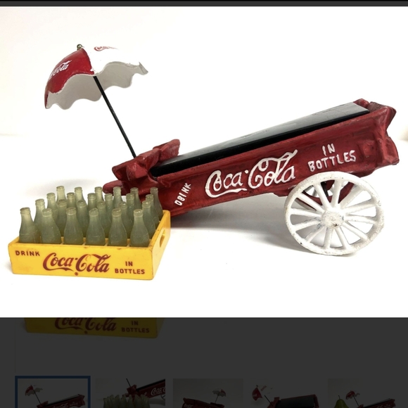 Coca Cola | Accents | Cocacola Miniature Collectibles Wagon Wpallet Of ...